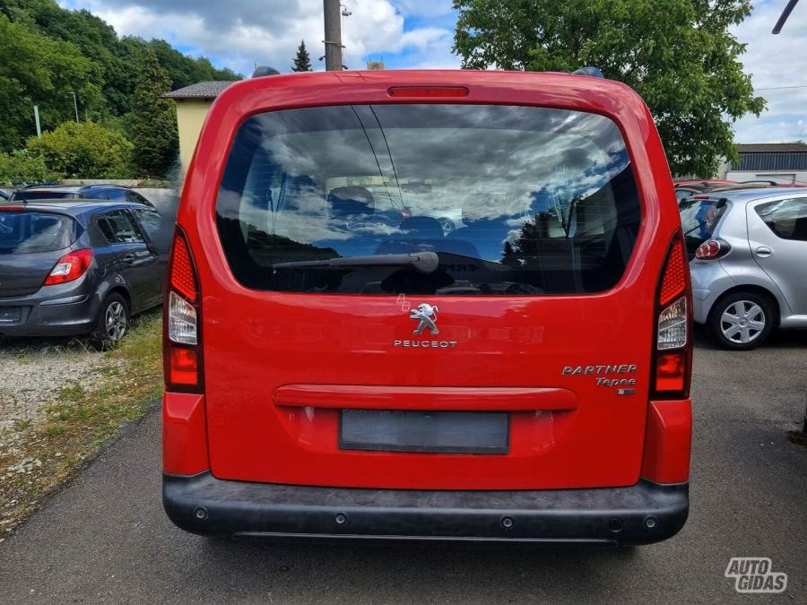 Sarkans Peugeot Partner 2014 Ukmergė, ar dzinēja tilpumu 1.60 L un nobraukumu 290 tūkst. km par 4500 €, foto 7 vietnē AUTOMOTO.COM.LV
