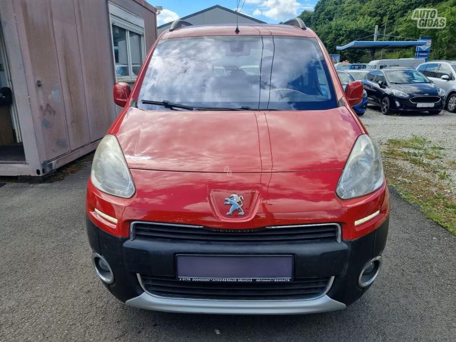 Sarkans Peugeot Partner 2014 Ukmergė, ar dzinēja tilpumu 1.60 L un nobraukumu 294 tūkst. km par 4200 €, foto 6 vietnē AUTOMOTO.COM.LV