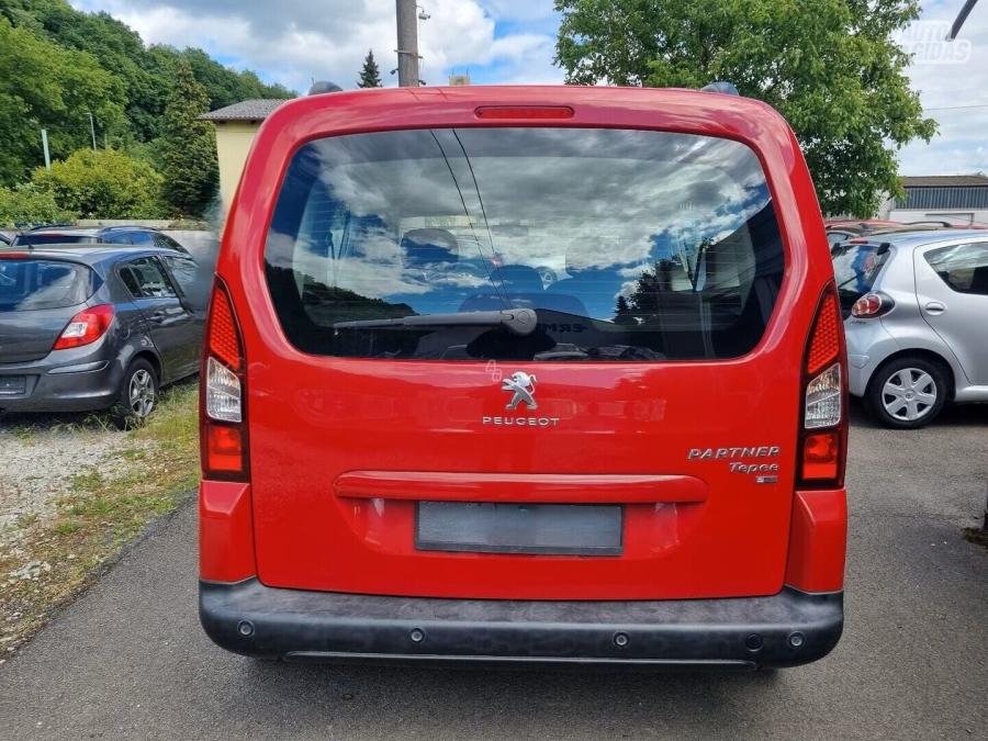 Sarkans Peugeot Partner 2014 Ukmergė, ar dzinēja tilpumu 1.60 L un nobraukumu 294 tūkst. km par 4200 €, foto 7 vietnē AUTOMOTO.COM.LV