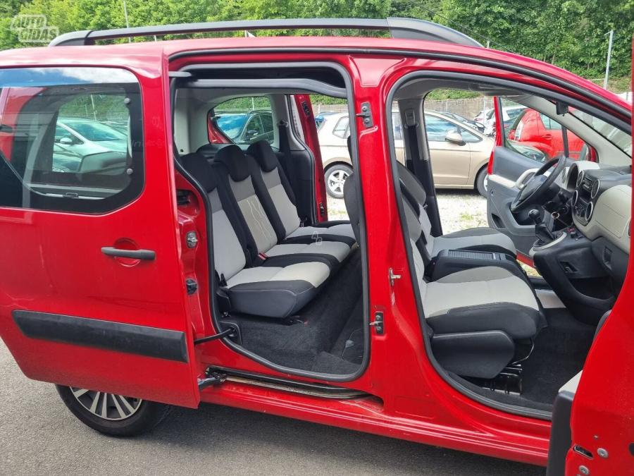 Sarkans Peugeot Partner 2014 Ukmergė, ar dzinēja tilpumu 1.60 L un nobraukumu 294 tūkst. km par 4200 €, foto 12 vietnē AUTOMOTO.COM.LV