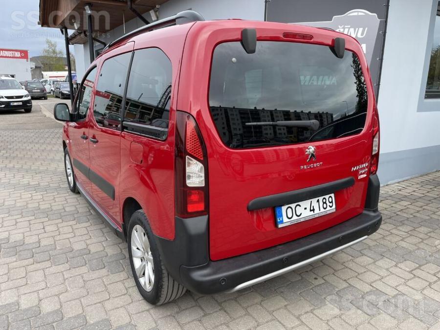 Sarkans Peugeot Partner 2016 Talsi, ar dzinēja tilpumu 1.60 L un nobraukumu 267 tūkst. km par 4990 €, foto 24 vietnē AUTOMOTO.COM.LV