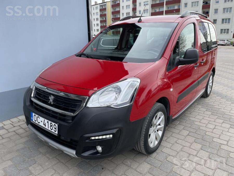 Sarkans Peugeot Partner 2016 Talsi, ar dzinēja tilpumu 1.60 L un nobraukumu 267 tūkst. km par 4990 €, foto 26 vietnē AUTOMOTO.COM.LV