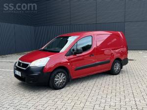 Red Peugeot Partner 2017 in Riga, with an engine capacity of 1.60 L and mileage of 237 thousand km for 4990 €, photo  on AUTOMOTO.COM.LV
