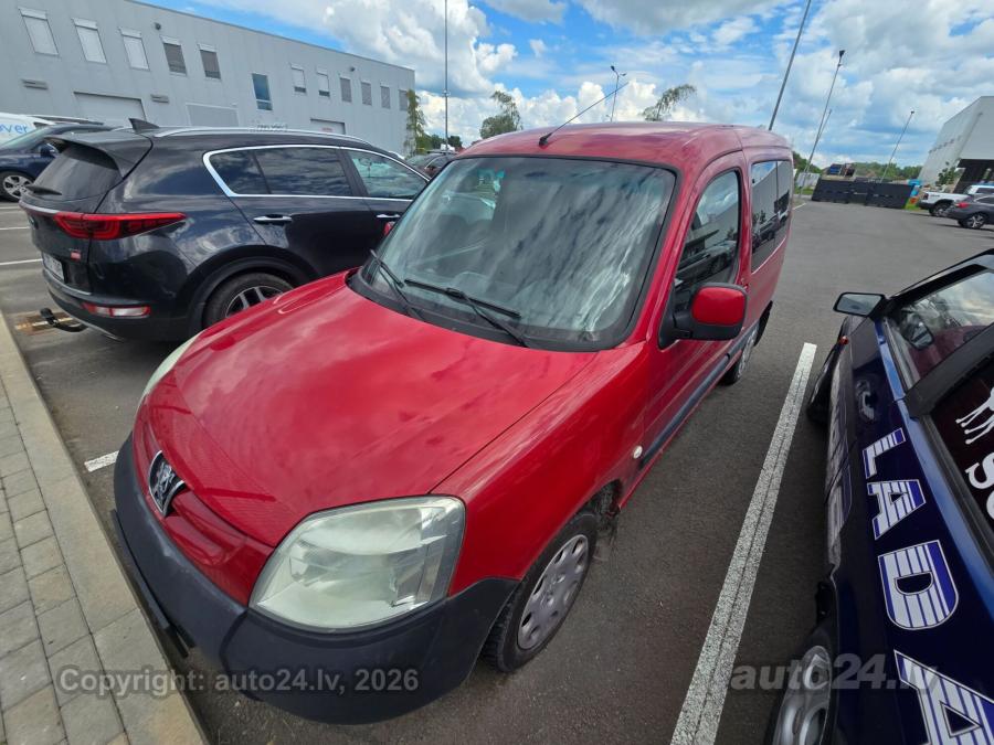 Красный Пежо Partner 2007 в Тарту, объемом двигателя 1.60 л и пробегом 380 тыс. км за 1500 €, фото 1 на AUTOMOTO.COM.LV