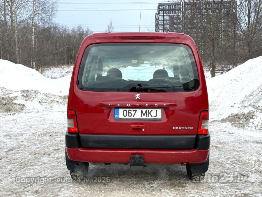 Red Peugeot Partner 2007 in Tallinn, with an engine capacity of 1.60 L and mileage of 0 thousand km for 1400 €, photo 8 on AUTOMOTO.COM.LV