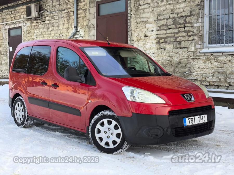 Sarkans Peugeot Partner 2010 Tallina, ar dzinēja tilpumu 1.60 L un nobraukumu 230 tūkst. km par 2998 €, foto 2 vietnē AUTOMOTO.COM.LV