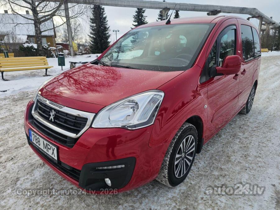 Sarkans Peugeot Partner 2016 Paide, ar dzinēja tilpumu 1.60 L un nobraukumu 138 tūkst. km par 7650 €, foto 1 vietnē AUTOMOTO.COM.LV