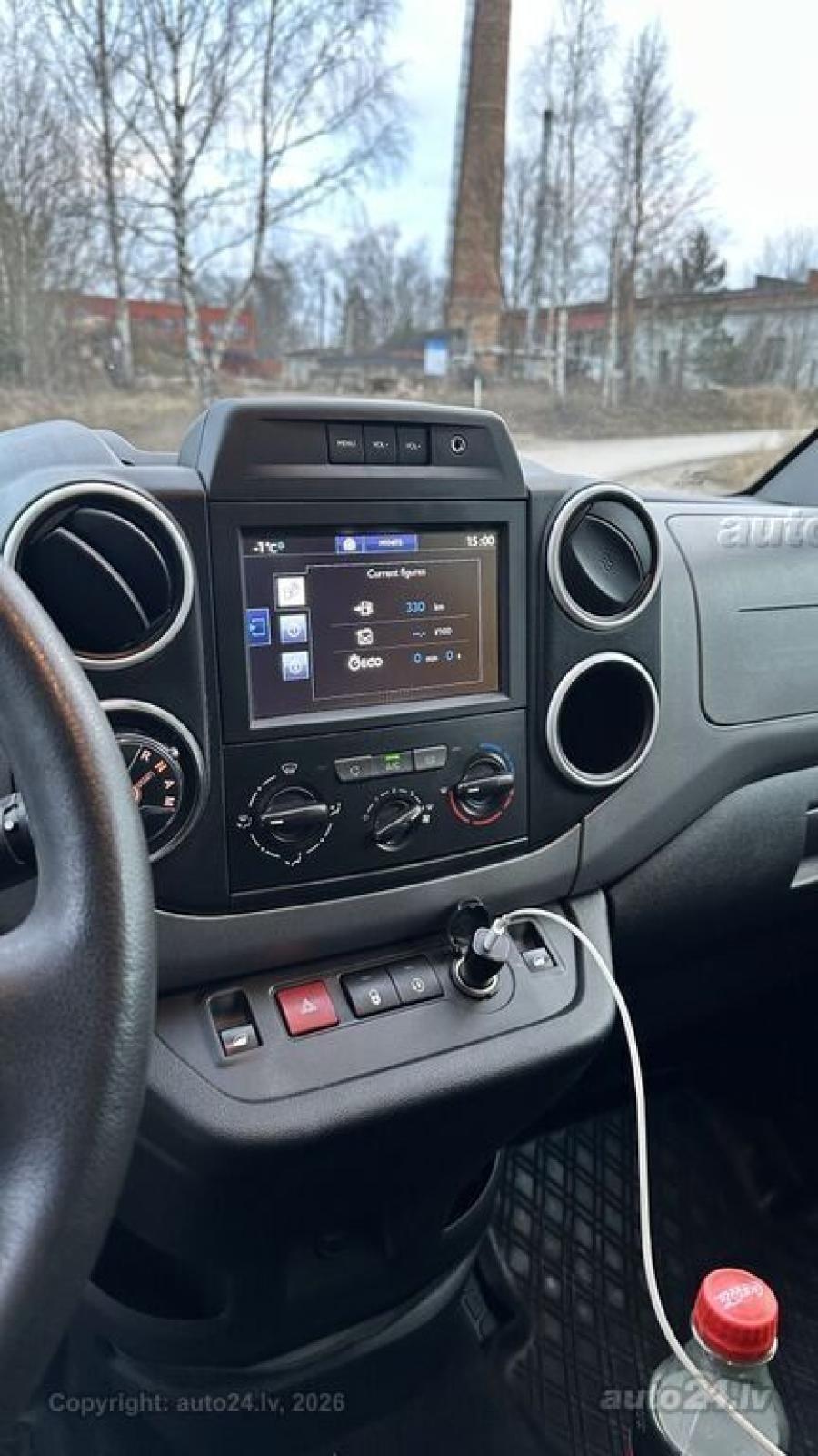Sarkans Peugeot Partner 2018 Tallina, ar dzinēja tilpumu 1.60 L un nobraukumu 357 tūkst. km par 5300 €, foto 6 vietnē AUTOMOTO.COM.LV