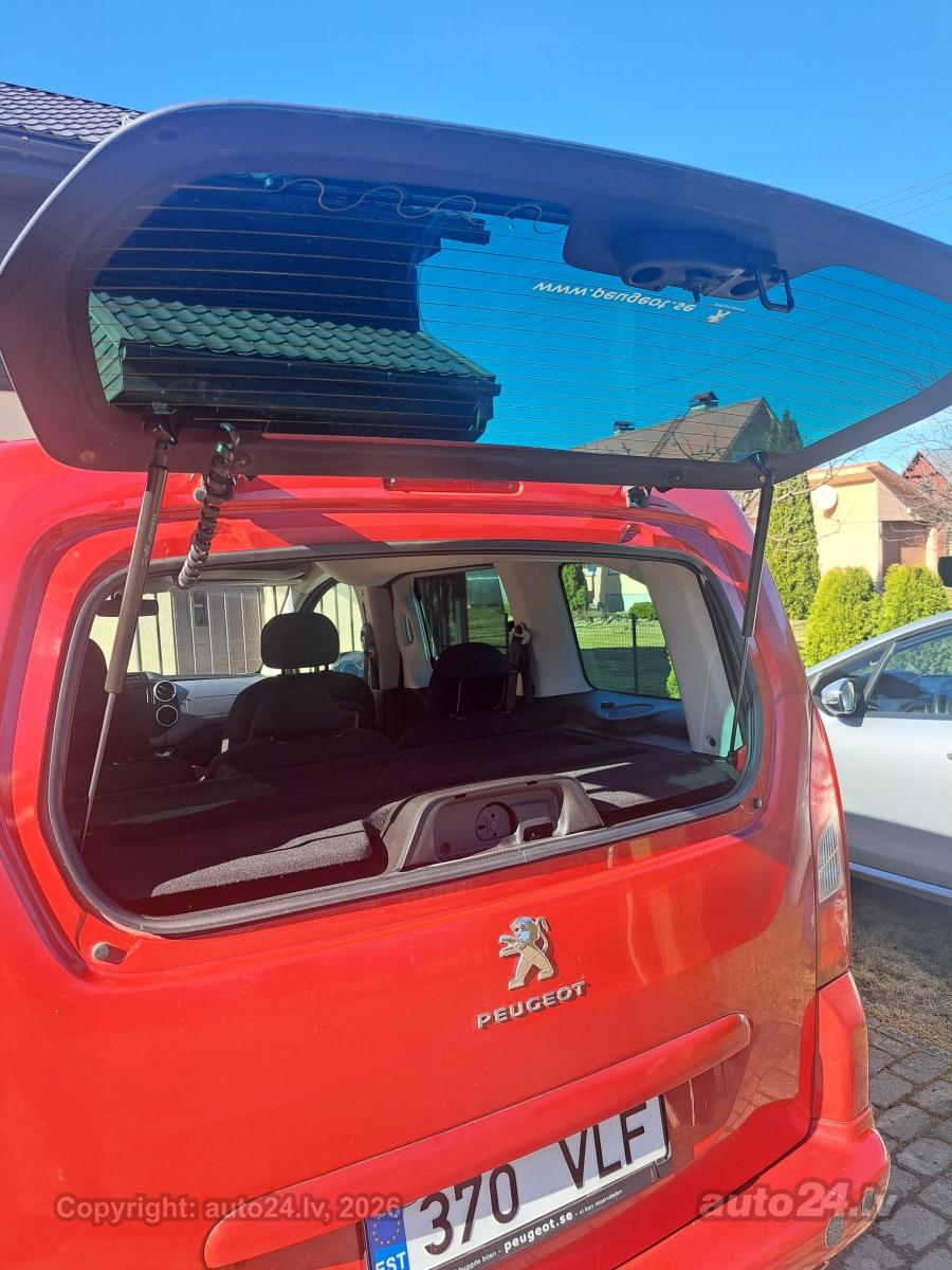 Sarkans Peugeot Partner 2018 Tallina, ar dzinēja tilpumu 1.60 L un nobraukumu 357 tūkst. km par 5300 €, foto 7 vietnē AUTOMOTO.COM.LV