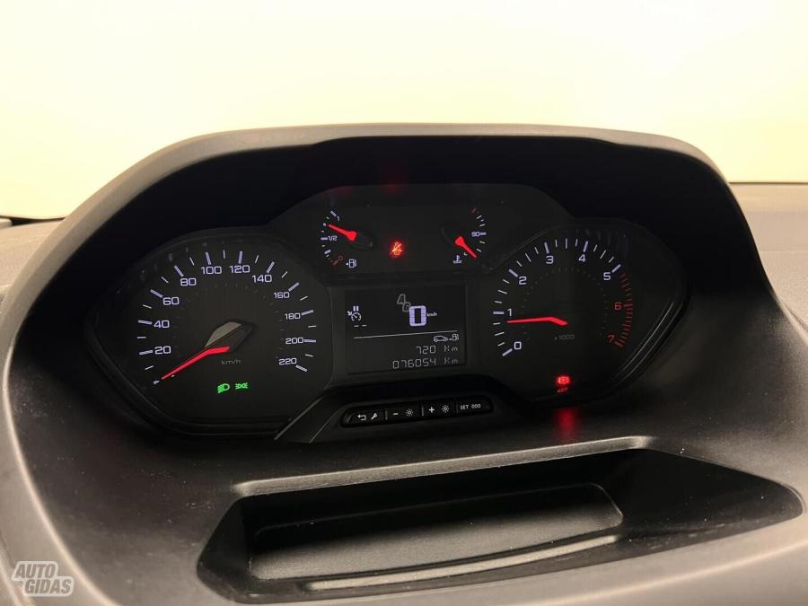 Peugeot Partner 2023 Viļņa, ar dzinēja tilpumu 1.50 L un nobraukumu 76 tūkst. km par 13990 €, foto 15 vietnē AUTOMOTO.COM.LV