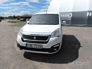 White Peugeot Partner 2017 in Cesis, with an engine capacity of 1.60 L and mileage of 300 thousand km for 3650 €, photo 1 on AUTOMOTO.COM.LV