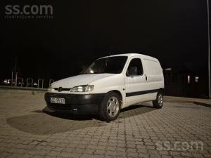 White Peugeot Partner 1999 in Saldus, with an engine capacity of 1.90 L and mileage of 352 thousand km for 1300 €, photo 3 on AUTOMOTO.COM.LV