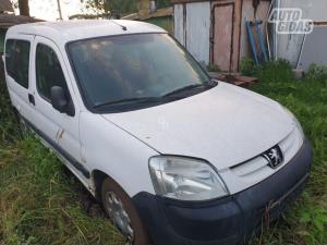 Белый Пежо Partner 2003 в Вильнюс, объемом двигателя 1.90 л и пробегом 239 тыс. км за 80 €, фото  на AUTOMOTO.COM.LV