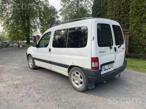 White Peugeot Partner 2010 in Ogre, with an engine capacity of 1.40 L and mileage of 342 thousand km for 1100 €, photo 2 on AUTOMOTO.COM.LV