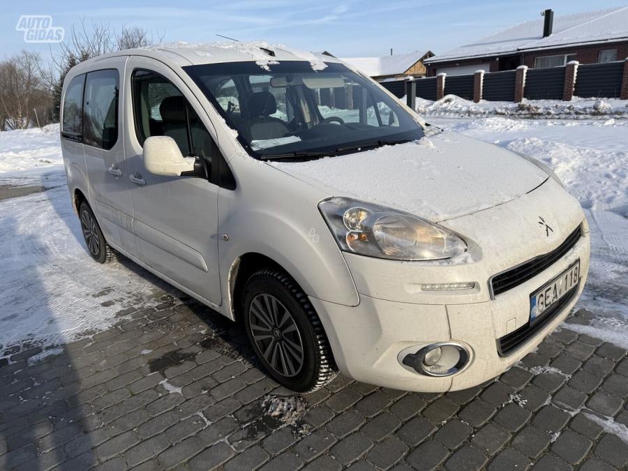 Balts Peugeot Partner 2012 Klaipėda, ar dzinēja tilpumu 1.60 L un nobraukumu 154 tūkst. km par 3100 €, foto 1 vietnē AUTOMOTO.COM.LV