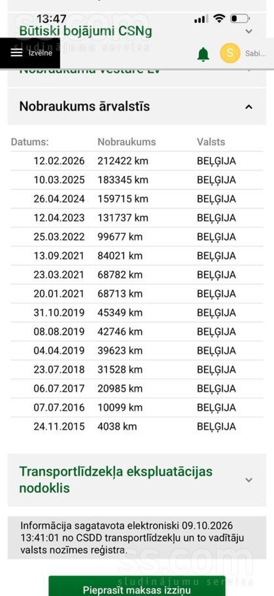 Белый Пежо Partner 2015 в Талси, объемом двигателя 1.60 л и пробегом 227 тыс. км за 5000 €, фото 17 на AUTOMOTO.COM.LV
