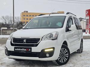 White Peugeot Partner 2016 in Siauliai, with an engine capacity of 1.60 L and mileage of 206 thousand km for 5950 €, photo  on AUTOMOTO.COM.LV