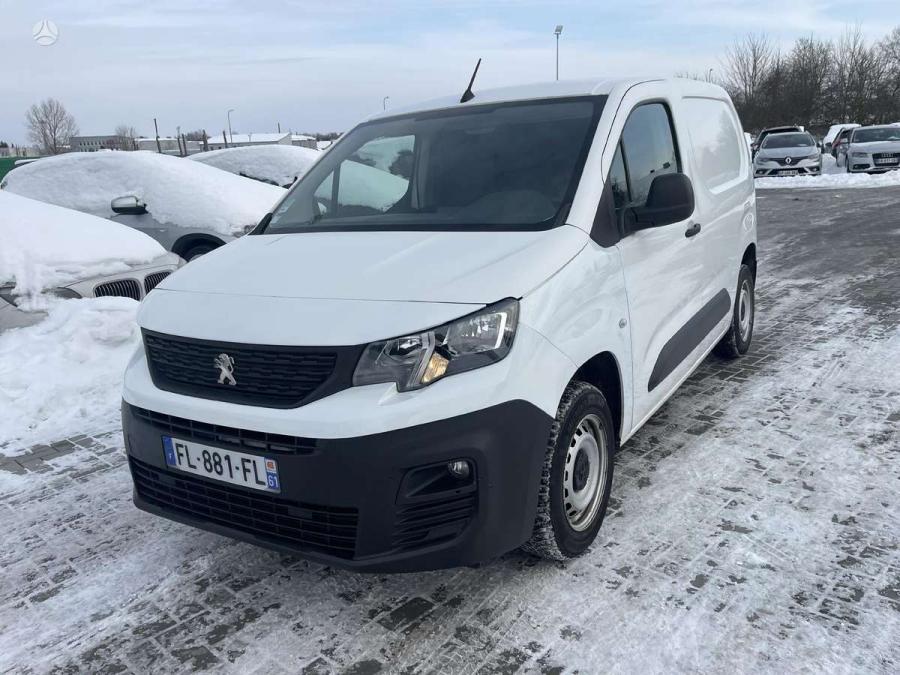 Balts Peugeot Partner 2019 Tauragė, ar dzinēja tilpumu 1.50 L un nobraukumu 206 tūkst. km par 6400 €, foto 1 vietnē AUTOMOTO.COM.LV