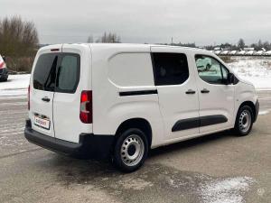 White Peugeot Partner 2020 in Ukmerge, with an engine capacity of 1.50 L and mileage of 184 thousand km for 7900 €, photo 4 on AUTOMOTO.COM.LV