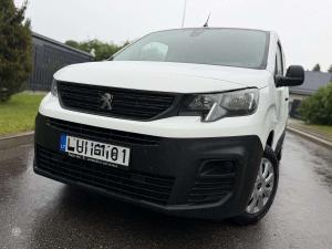 White Peugeot Partner 2020 in Vilnius, with an engine capacity of 1.50 L and mileage of 238 thousand km for 6150 €, photo 35 on AUTOMOTO.COM.LV