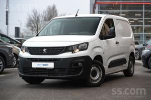 Balts Peugeot Partner 2021 Rīga, ar dzinēja tilpumu 1.50 L un nobraukumu 91 tūkst. km par 10990 €, foto  vietnē AUTOMOTO.COM.LV