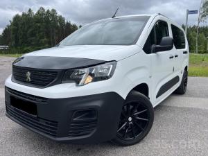 Белый Пежо Partner 2021 в Рига, объемом двигателя 1.50 л и пробегом 87 тыс. км за 12500 €, фото  на AUTOMOTO.COM.LV