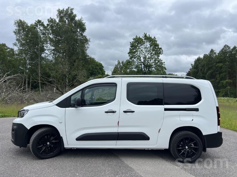 Balts Peugeot Partner 2021 Rīga, ar dzinēja tilpumu 1.50 L un nobraukumu 87 tūkst. km par 12500 €, foto 5 vietnē AUTOMOTO.COM.LV