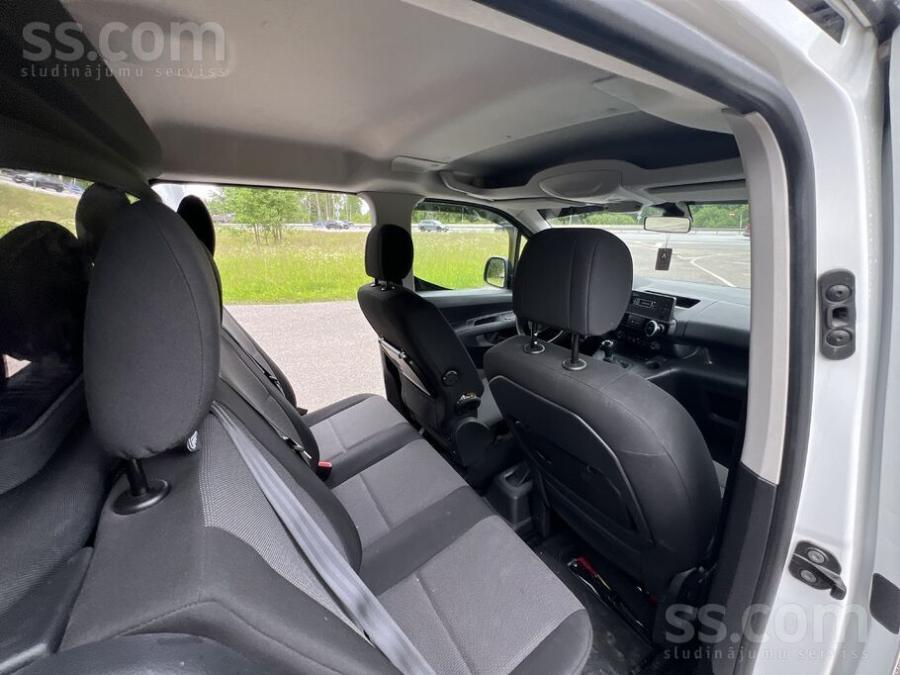 Balts Peugeot Partner 2021 Rīga, ar dzinēja tilpumu 1.50 L un nobraukumu 87 tūkst. km par 12500 €, foto 8 vietnē AUTOMOTO.COM.LV