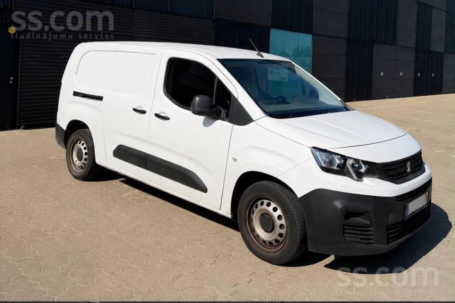Balts Peugeot Partner 2021 Rīga, ar dzinēja tilpumu 1.50 L un nobraukumu 89 tūkst. km par 8700 €, foto 1 vietnē AUTOMOTO.COM.LV