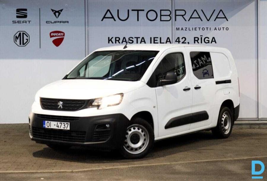 Balts Peugeot Partner 2022 Rīga, ar dzinēja tilpumu 1.50 L un nobraukumu 143 tūkst. km par 14900 €, foto 1 vietnē AUTOMOTO.COM.LV