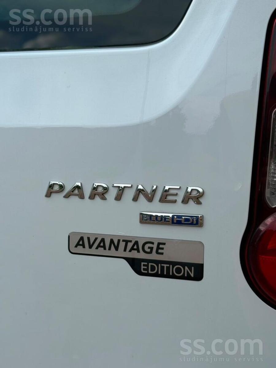 Белый Пежо Partner 2016 в Кулдига, объемом двигателя 1.60 л и пробегом 256 тыс. км за 4400 €, фото 14 на AUTOMOTO.COM.LV