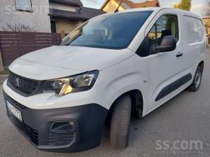 Белый Пежо Partner 2020 в Рига, объемом двигателя 1.50 л и пробегом 0 тыс. км за 7985 €, фото  на AUTOMOTO.COM.LV