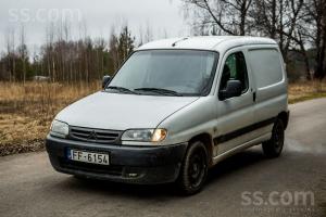 White Peugeot Partner 2001 in Daugavpils, with an engine capacity of 1.90 L and mileage of 338 thousand km for 1300 €, photo 4 on AUTOMOTO.COM.LV