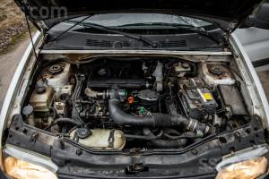 White Peugeot Partner 2001 in Daugavpils, with an engine capacity of 1.90 L and mileage of 338 thousand km for 1300 €, photo 11 on AUTOMOTO.COM.LV