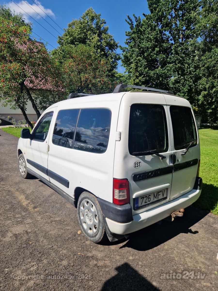 Balts Peugeot Partner 2006 Tallina, ar dzinēja tilpumu 1.60 L un nobraukumu 423 tūkst. km par 500 €, foto 4 vietnē AUTOMOTO.COM.LV