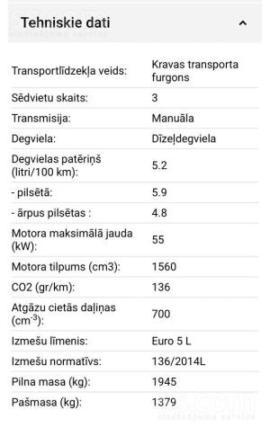 Белый Пежо Partner 2016 в Рига, объемом двигателя 1.60 л и пробегом 307 тыс. км за 1600 €, фото 13 на AUTOMOTO.COM.LV