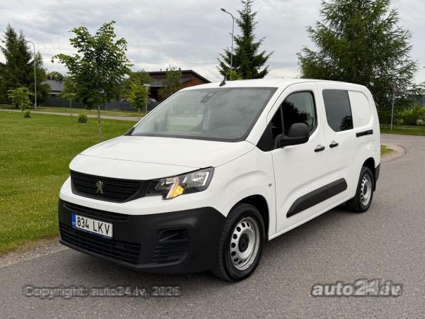 White Peugeot Partner 2021 in Johvi, with an engine capacity of 1.50 L and mileage of 160 thousand km for 10700 €, photo 1 on AUTOMOTO.COM.LV