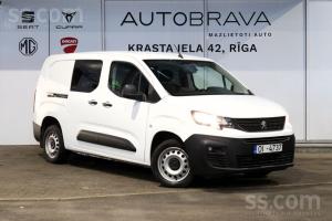 Balts Peugeot Partner 2022 Rīga, ar dzinēja tilpumu 1.50 L un nobraukumu 144 tūkst. km par 14900 €, foto 3 vietnē AUTOMOTO.COM.LV