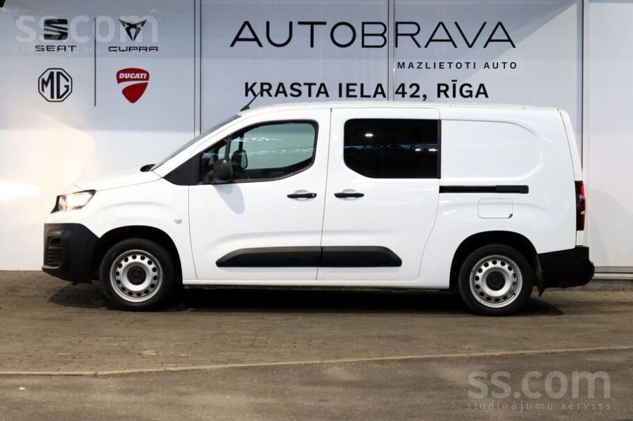 Balts Peugeot Partner 2022 Rīga, ar dzinēja tilpumu 1.50 L un nobraukumu 144 tūkst. km par 14900 €, foto 4 vietnē AUTOMOTO.COM.LV