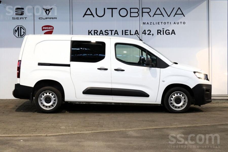 Balts Peugeot Partner 2022 Rīga, ar dzinēja tilpumu 1.50 L un nobraukumu 144 tūkst. km par 14900 €, foto 5 vietnē AUTOMOTO.COM.LV