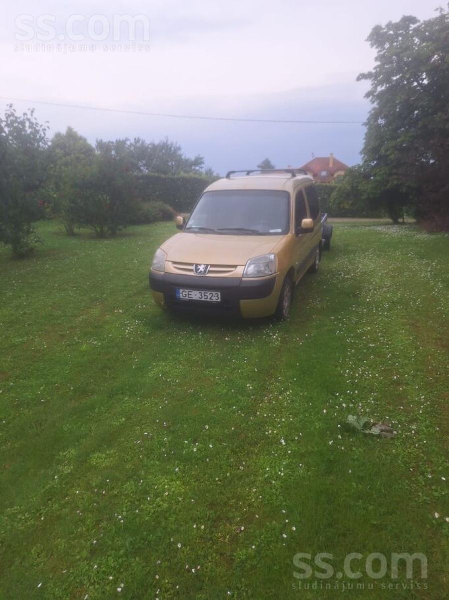 Dzeltens Peugeot Partner 2006 Jelgava, ar dzinēja tilpumu 1.40 L un nobraukumu 254 tūkst. km par 1000 €, foto 2 vietnē AUTOMOTO.COM.LV