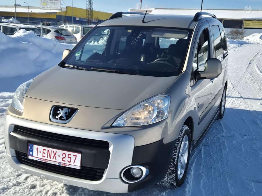 Dzeltens Peugeot Partner 2011 Šauļi, ar dzinēja tilpumu 1.56 L un nobraukumu 250 tūkst. km par 4350 €, foto 1 vietnē AUTOMOTO.COM.LV