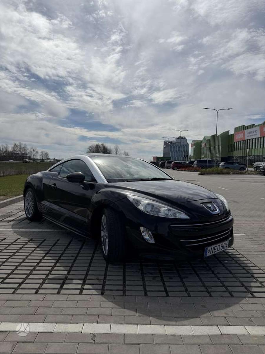 Melns Peugeot RCZ 2011 Viļņa, ar dzinēja tilpumu 2.00 L un nobraukumu 230 tūkst. km par 6100 €, foto 1 vietnē AUTOMOTO.COM.LV
