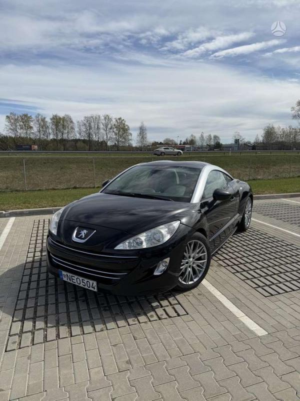 Black Peugeot RCZ 2011 in Vilnius, with an engine capacity of 2.00 L and mileage of 230 thousand km for 6100 €, photo 2 on AUTOMOTO.COM.LV