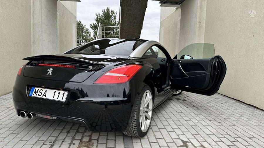 Black Peugeot RCZ 2011 in Kaunas, with an engine capacity of 1.60 L and mileage of 184 thousand km for 6600 €, photo 1 on AUTOMOTO.COM.LV