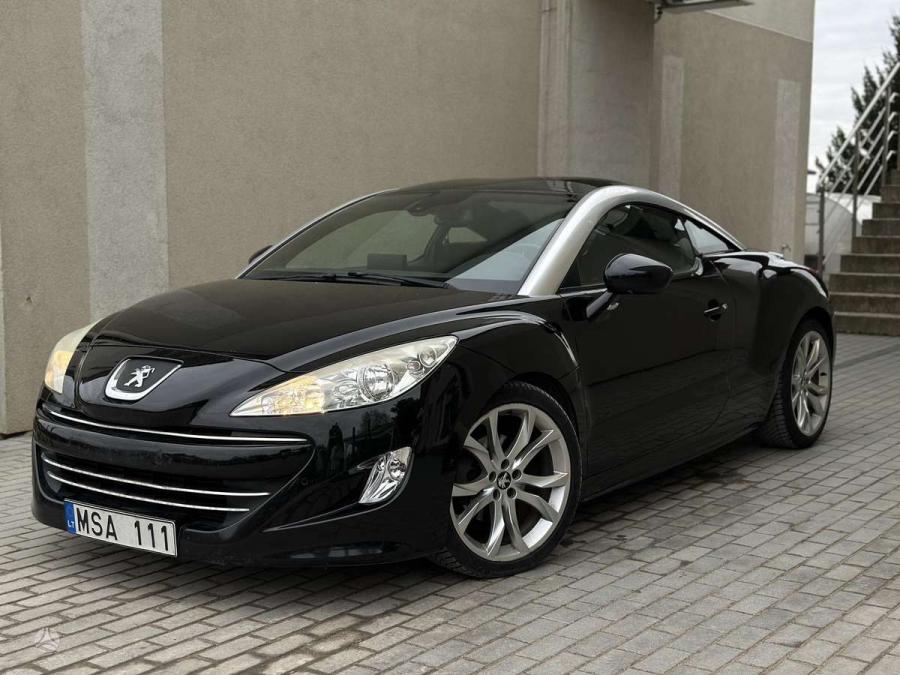 Black Peugeot RCZ 2011 in Kaunas, with an engine capacity of 1.60 L and mileage of 184 thousand km for 6600 €, photo 12 on AUTOMOTO.COM.LV