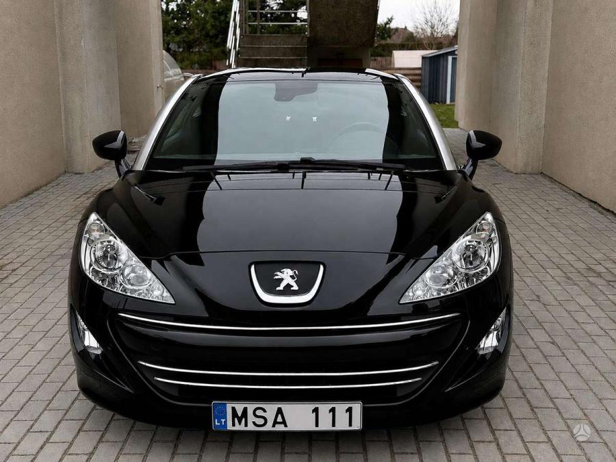 Black Peugeot RCZ 2011 in Kaunas, with an engine capacity of 1.60 L and mileage of 184 thousand km for 6600 €, photo 15 on AUTOMOTO.COM.LV