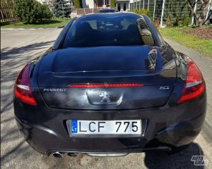 Black Peugeot RCZ 2012 in Kaunas, with an engine capacity of 1.60 L and mileage of 240 thousand km for 6200 €, photo 7 on AUTOMOTO.COM.LV
