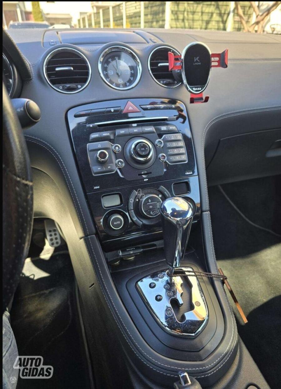 Black Peugeot RCZ 2012 in Kaunas, with an engine capacity of 1.60 L and mileage of 240 thousand km for 6200 €, photo 14 on AUTOMOTO.COM.LV