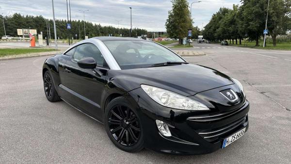 Melns Peugeot RCZ 2012 Viļņa, ar dzinēja tilpumu 1.60 L un nobraukumu 177 tūkst. km par 5500 €, foto 1 vietnē AUTOMOTO.COM.LV